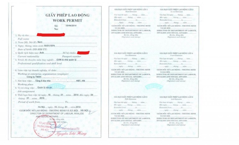 Documents to Apply Work Permit for Foreigners in Vietnam – vietnamtravel.id